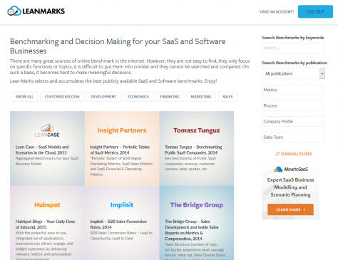 75 Best Practice SaaS Benchmarks for your Business Case · Lean-Case